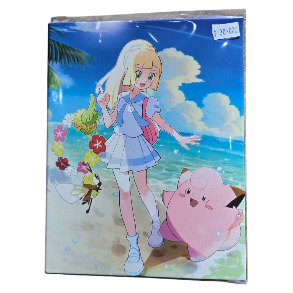 Lillie's Clefairy 4 Pocket Hard Top Binder – Collectors Colosseum