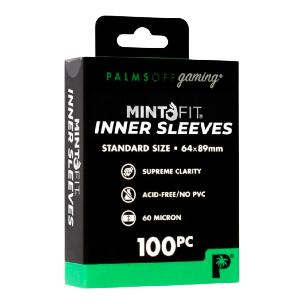 Palms Off Gaming MintFit Inner Sleeves – Collectors Colosseum